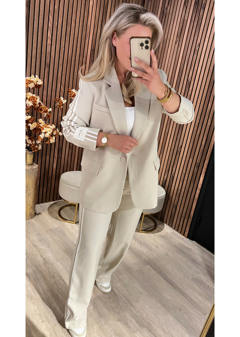 Blazer Dima Beige - Jasjes & vesten - Dames Collectie